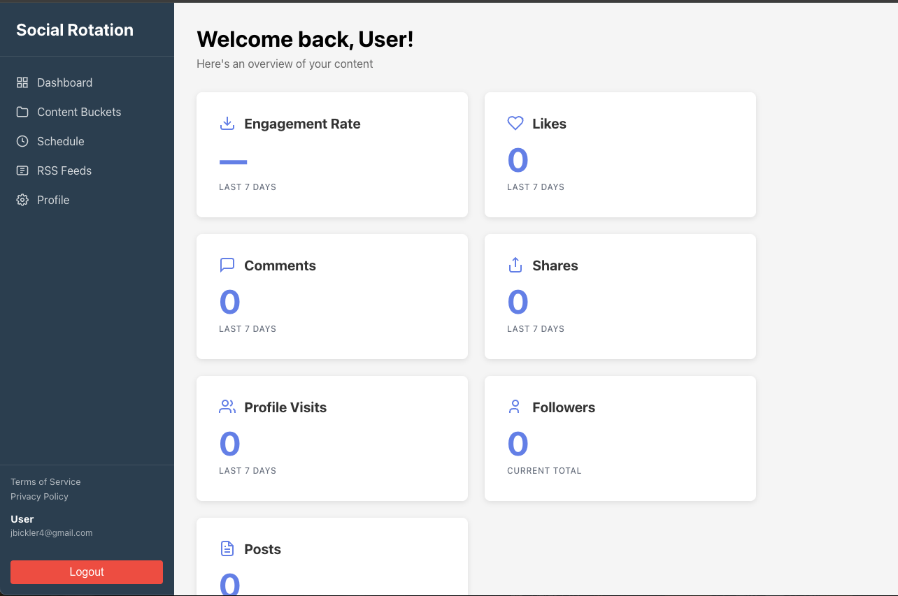 Social Rotation - Social Media Automation & Marketing Tool