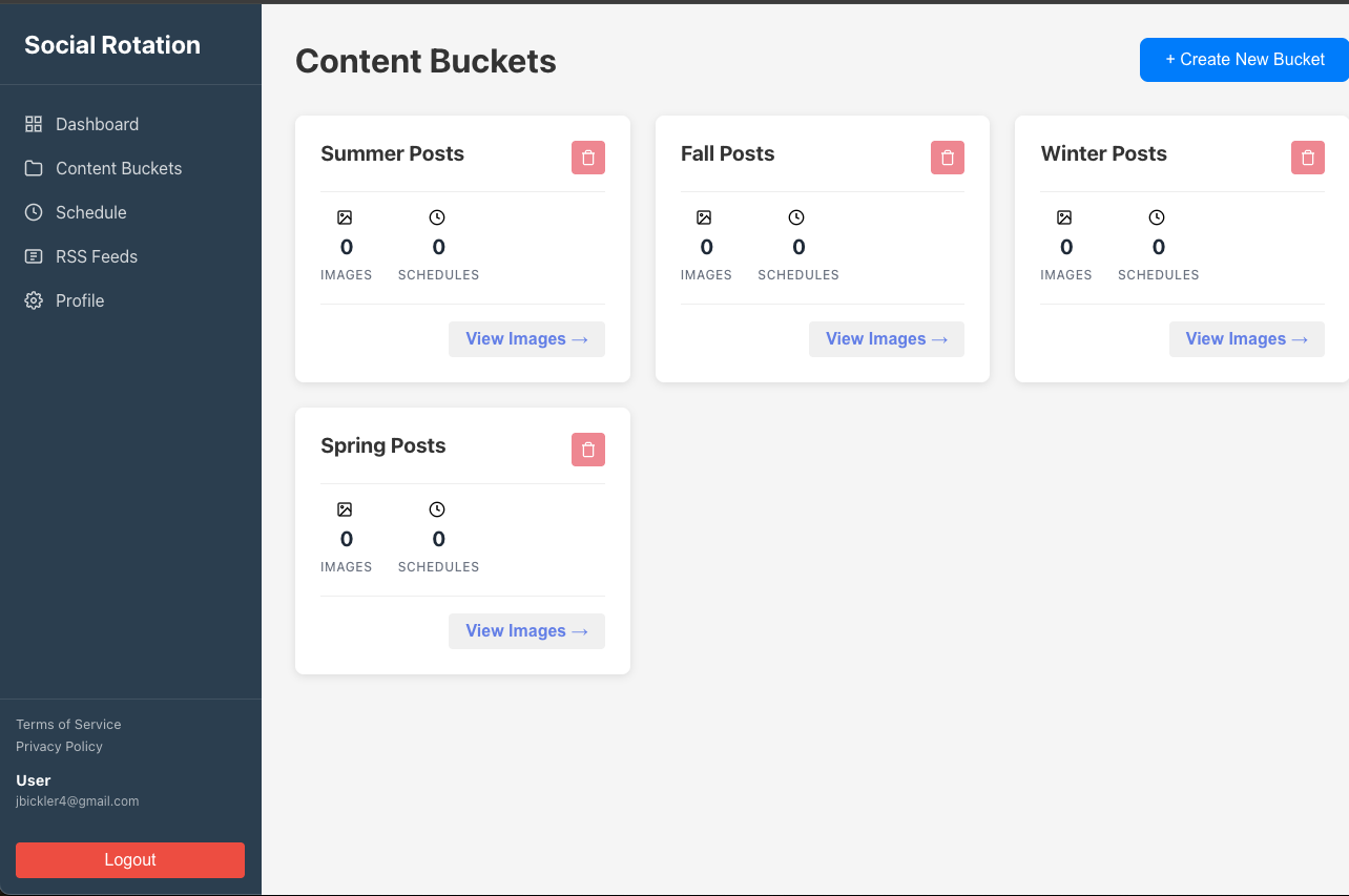 Social Rotation - Social Media Automation & Marketing Tool